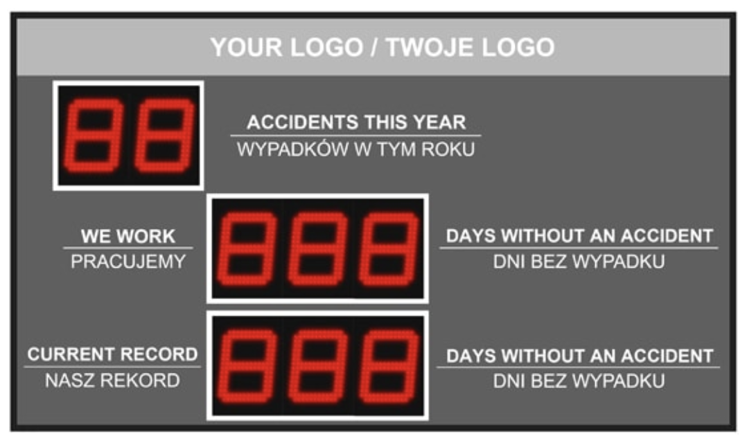 Days Without Accident Signs - Innovation Wireless Ltd - 2023