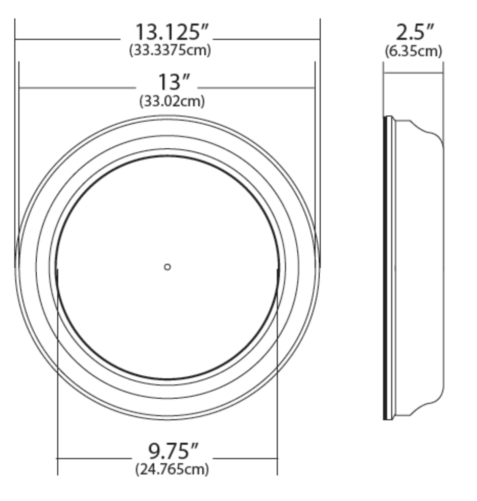 Brushed Aluminum Clocks Specifications - Innovation Wireless Ltd